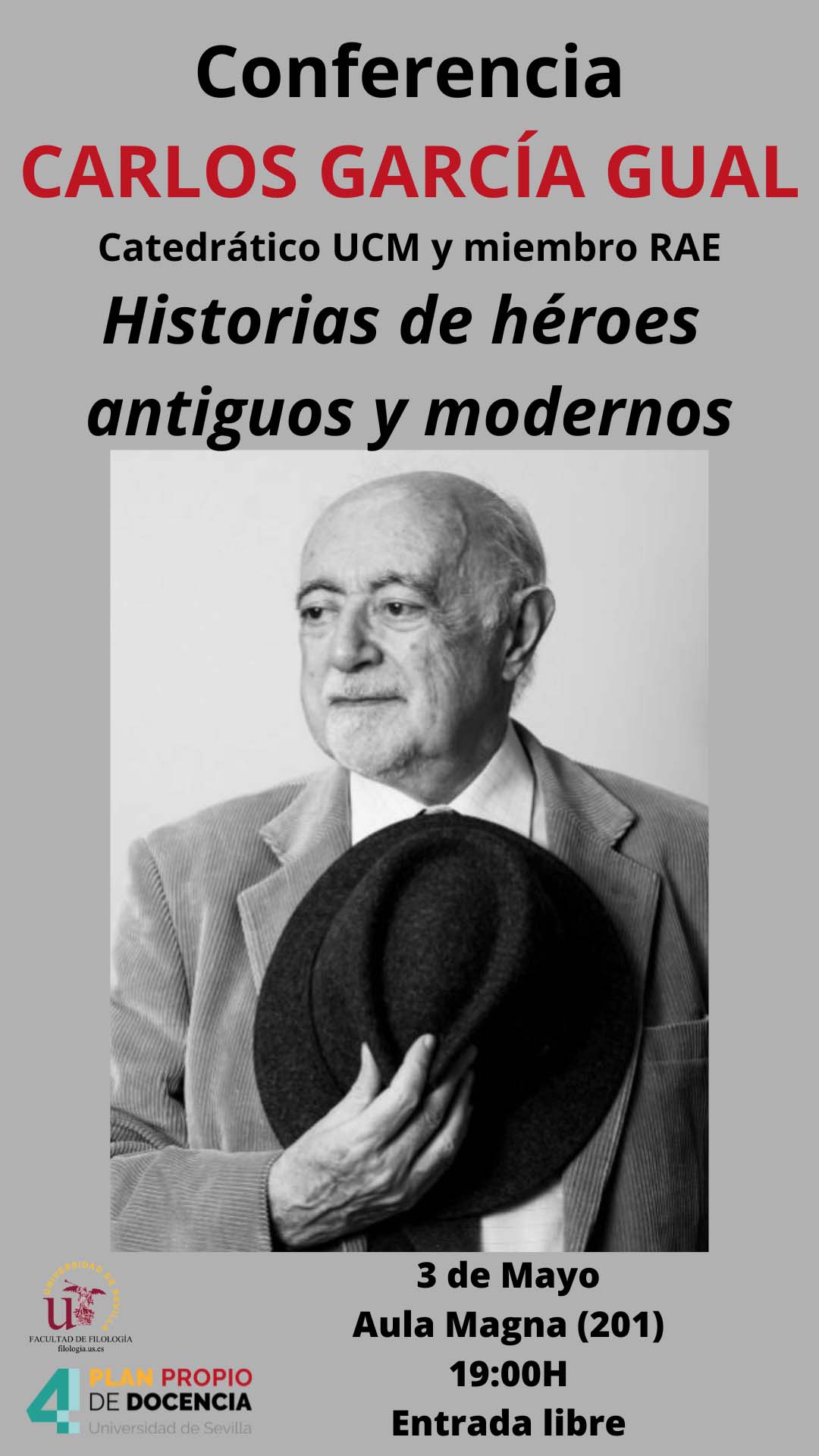 Historia de héroes antiguos y modernos – Carlos García Gual – Facultad ...